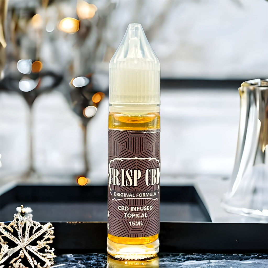 Crisp CBD Vape Juice - 15 ML - Original Formula - CBD Infused Topical ...
