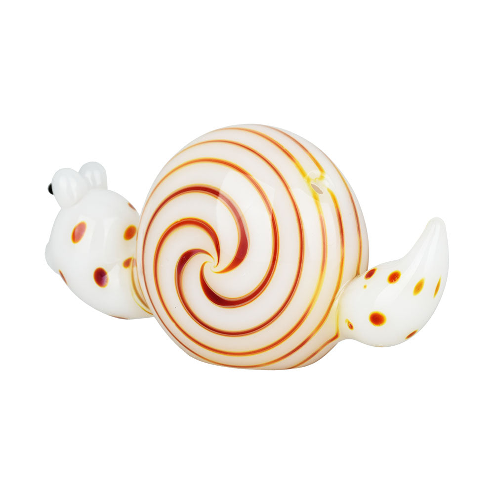 Spun Snail Glass Hand Pipe - 4" / Colors Vary - Super Chill Store.com